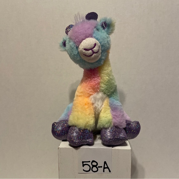 Toys | Giraffe Fiesta Plush Toy Stuffed Animal Multicolor Soft Cute ...